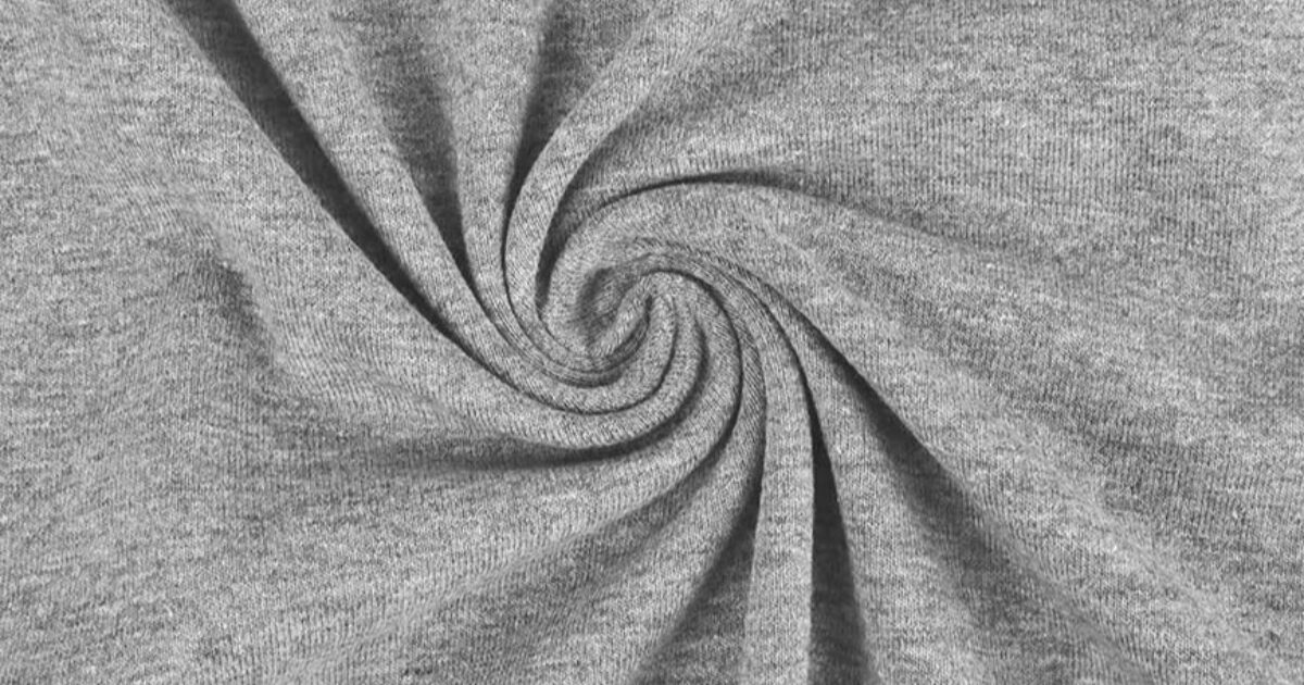 Uni jersey mixed light gray | Megastoffen