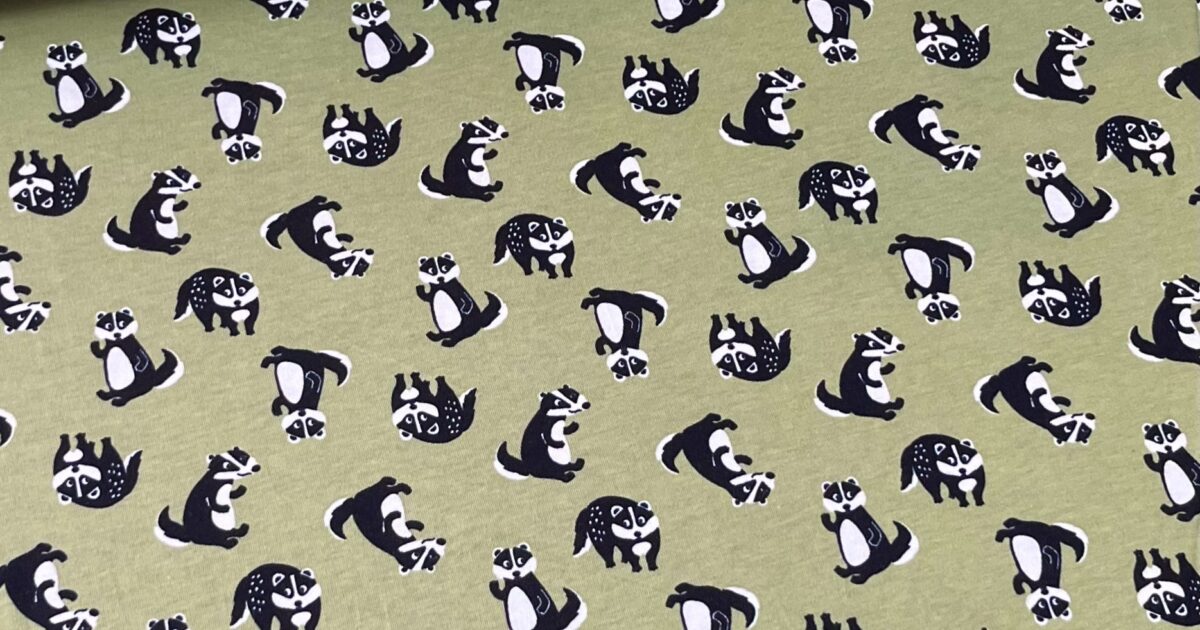 Kinder tricot dassen | Megastoffen