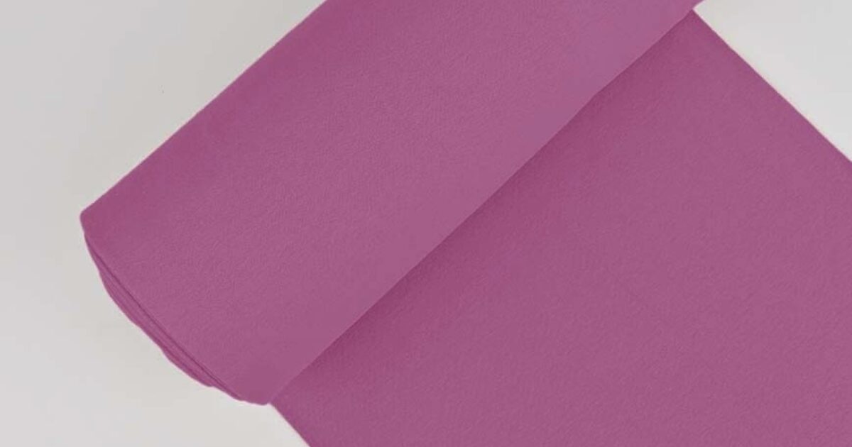Borders Uni Dusty Fuchsia | Megastoffen
